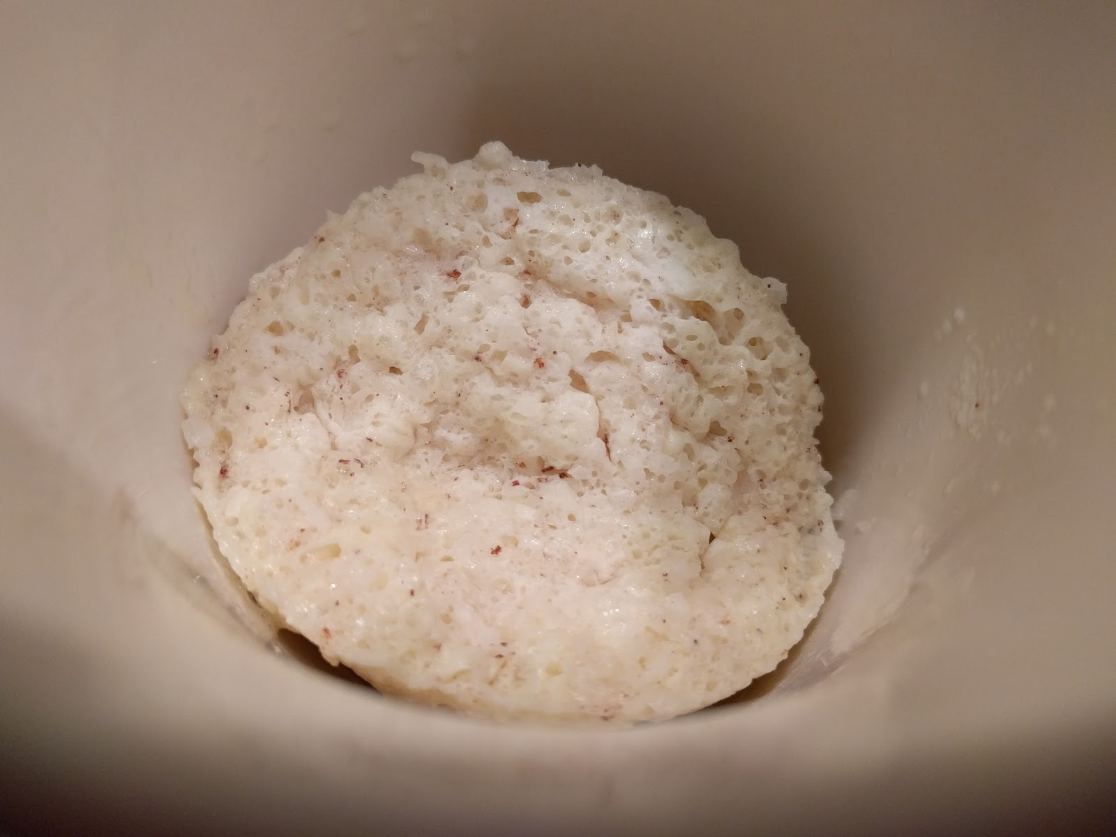 Cinnamon Coconut Mug Cake | Caroline's Keto Kitchen