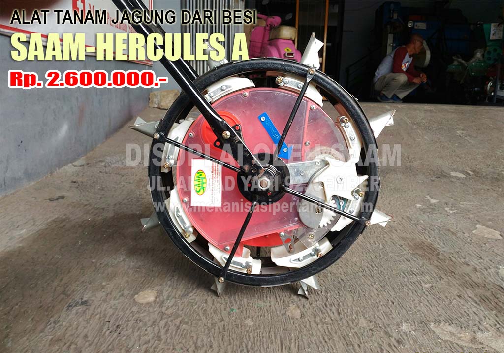 ALAT TANAM JAGUNG DORONG DARI BESI ( TANPA RODA BELAKANG PENUTUP TANAH ...
