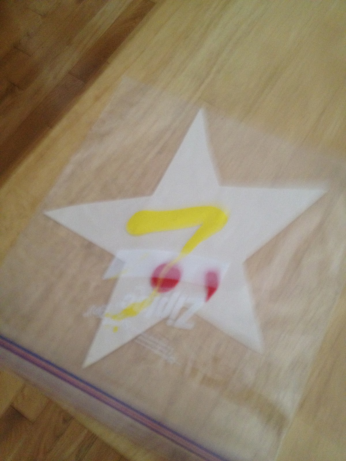 playing outside of the box: smoosh painting