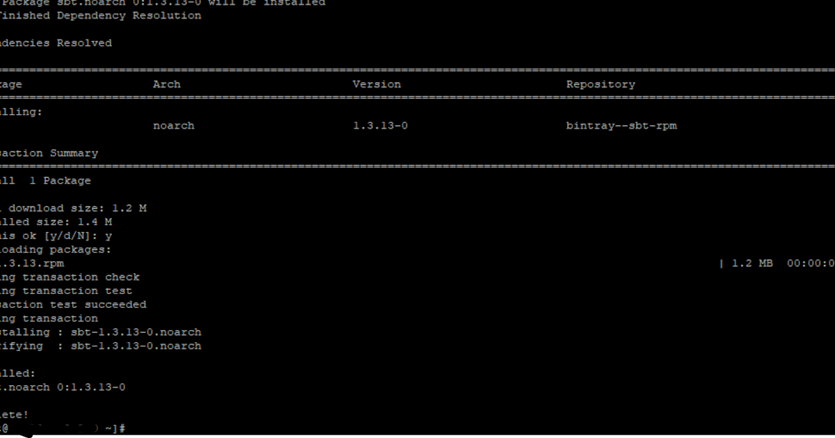 How to install SBT on CentOS 7 - devopszones