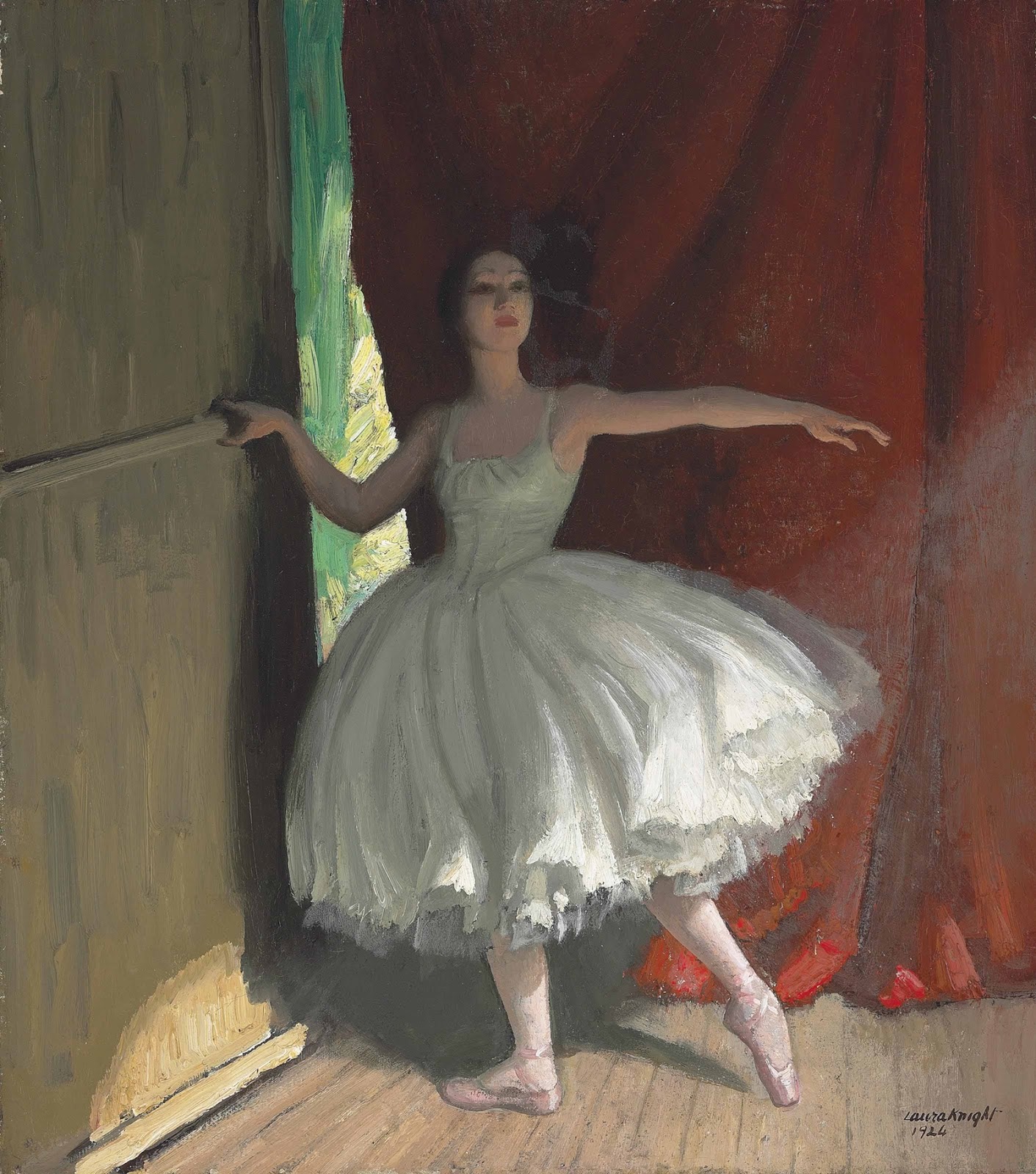 Laura KNIGHT (1877-1970) ~ Ballet Dancer | Catherine La Rose ~ The Poet ...