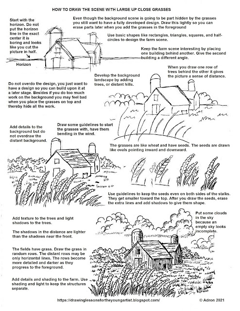 How to Draw Worksheets for The Young Artist