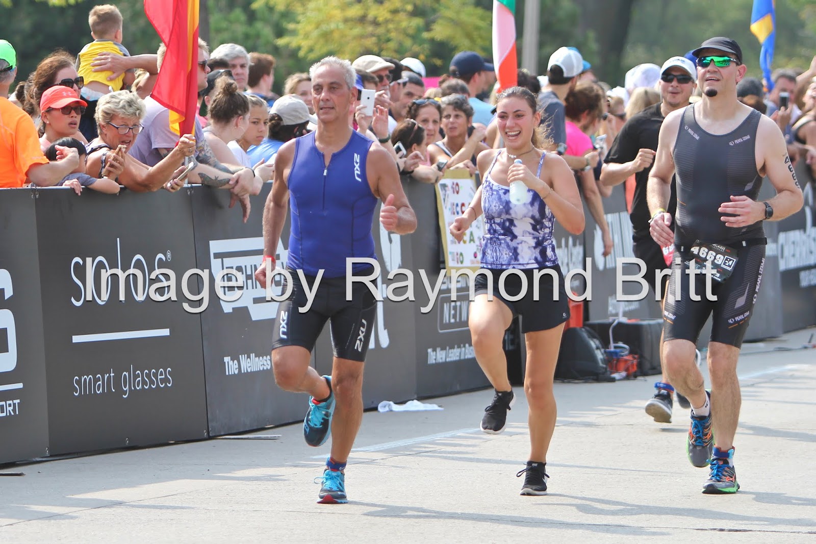 RunTri: Mayor Rahm Emanuel at 2018 Chicago Triathlon: Photos