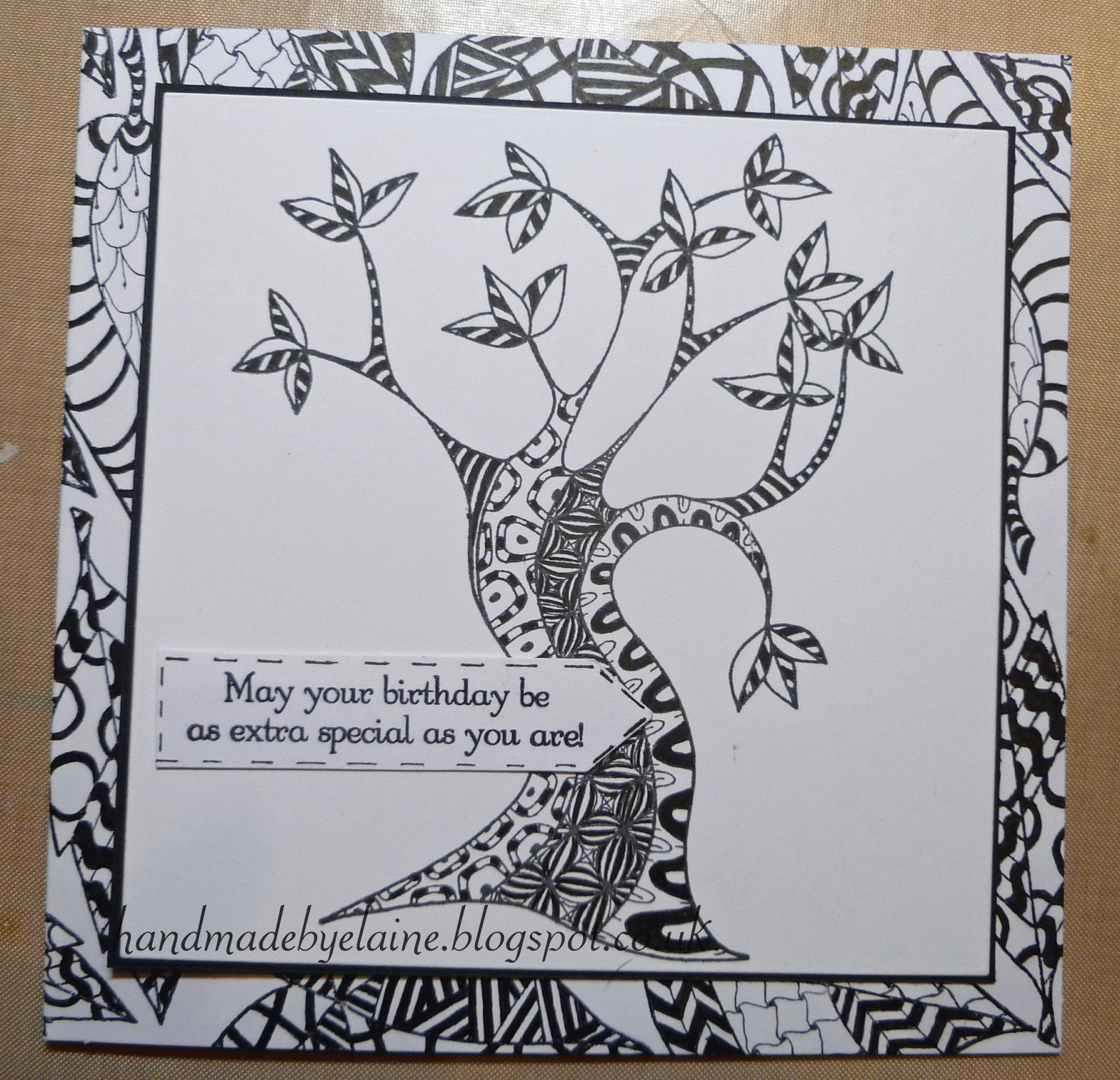 Zendoodle Tree and Leaves