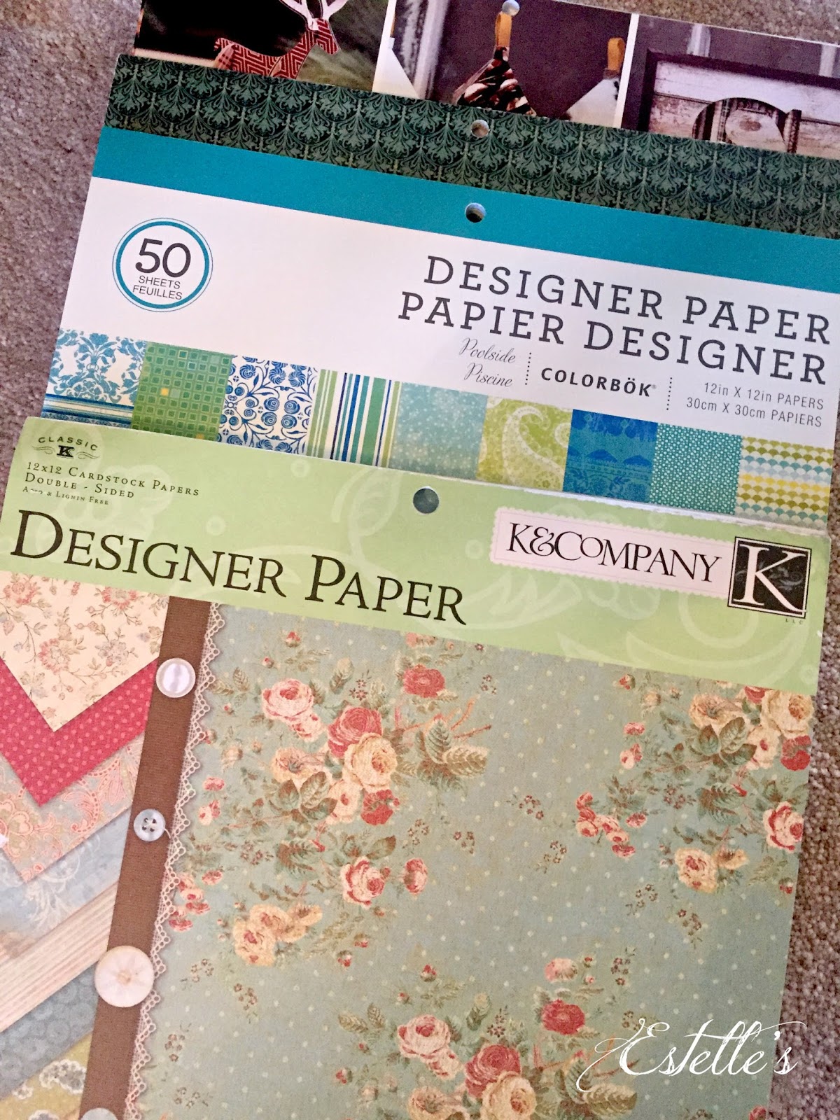 Estelle's: BEAUTIFUL PAPERS .....EMBRACE YOUR CREATIVITY
