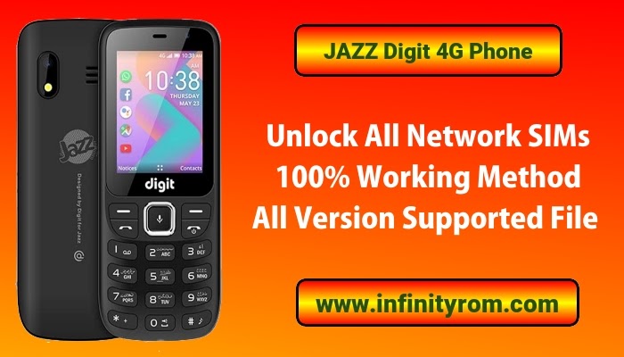 Jazz Digit 4G Classic All SIM Unlock File 100% Tested Free Download ...
