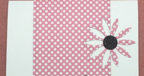 Eva's Scraps N' Cards: Flower Edge Birthday Card