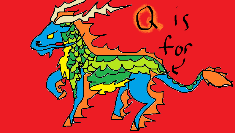 Em Dashes and Ice Cream: Q is for Qilin