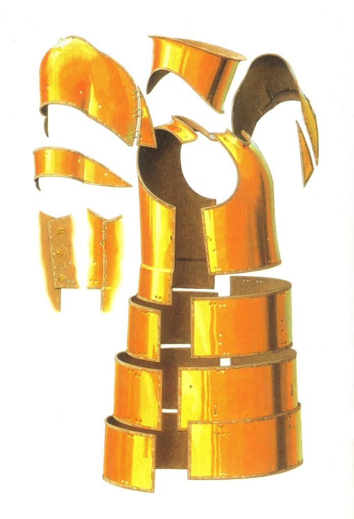 Mycenaean Dendra armor 15th C. BCE