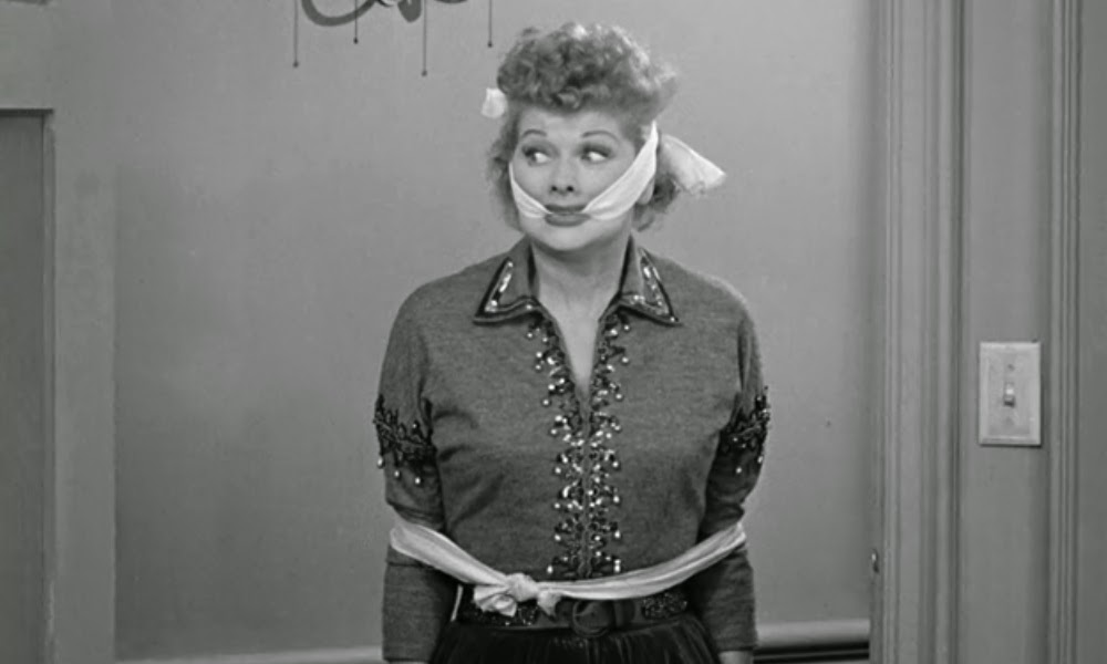 Gagged On TV: I Love Lucy - Lucy Cries Wolf (Lucille Ball)