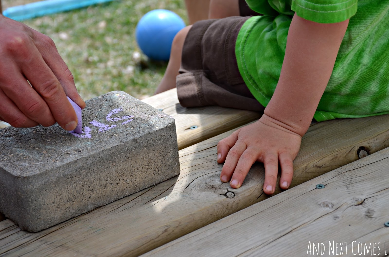 DIY Ball Run for Kids: Building with Loose Parts in the Backyard | And ...