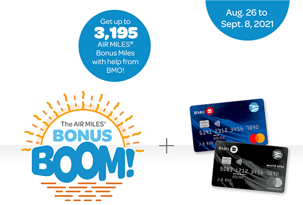 AIR MILES Bonus Boom returns on August 26 - earn 95 bonus miles when ...