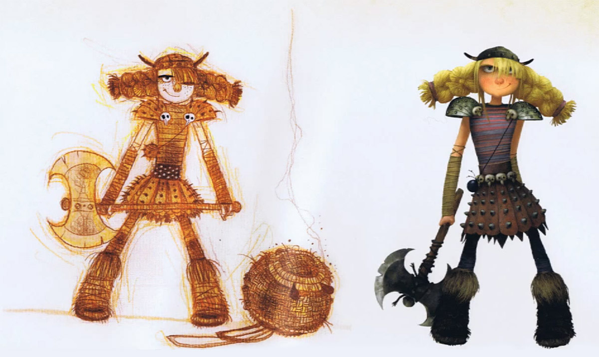 Living Lines Library: How To Train Your Dragon (2010) - Character Design