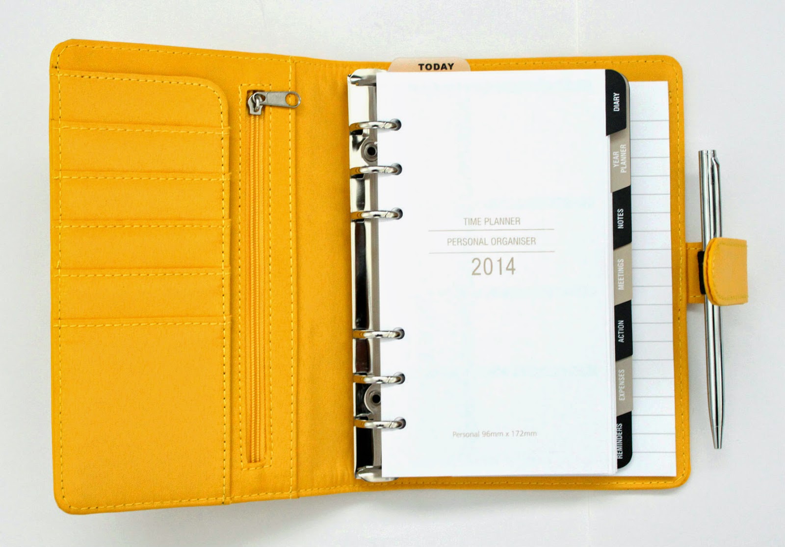Letters in November: Unbranded Yellow Planner Review