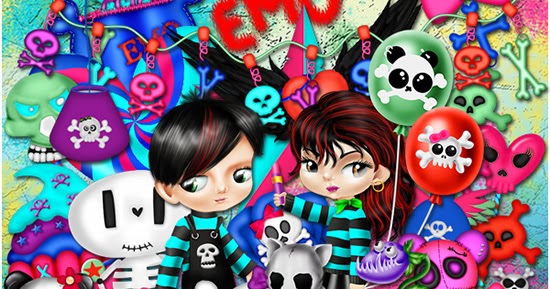 Designz by Anorie: Emo Friends