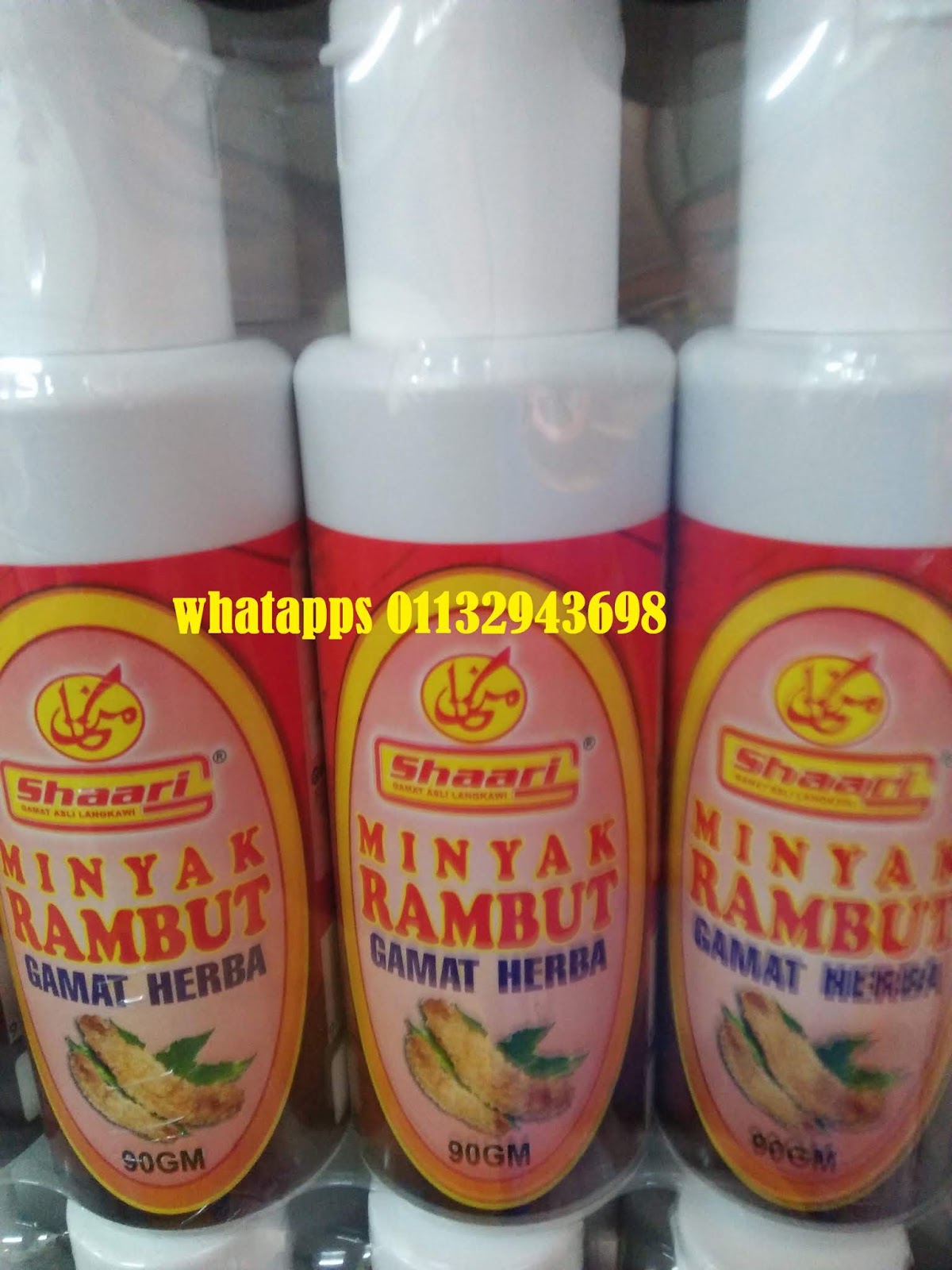 Terapi Herba Resdung -Langkawi: Minyak Rambut Gamat (Langkawi)