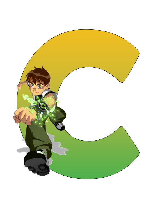 Kits imprimibles gratis : Abecedario Ben 10