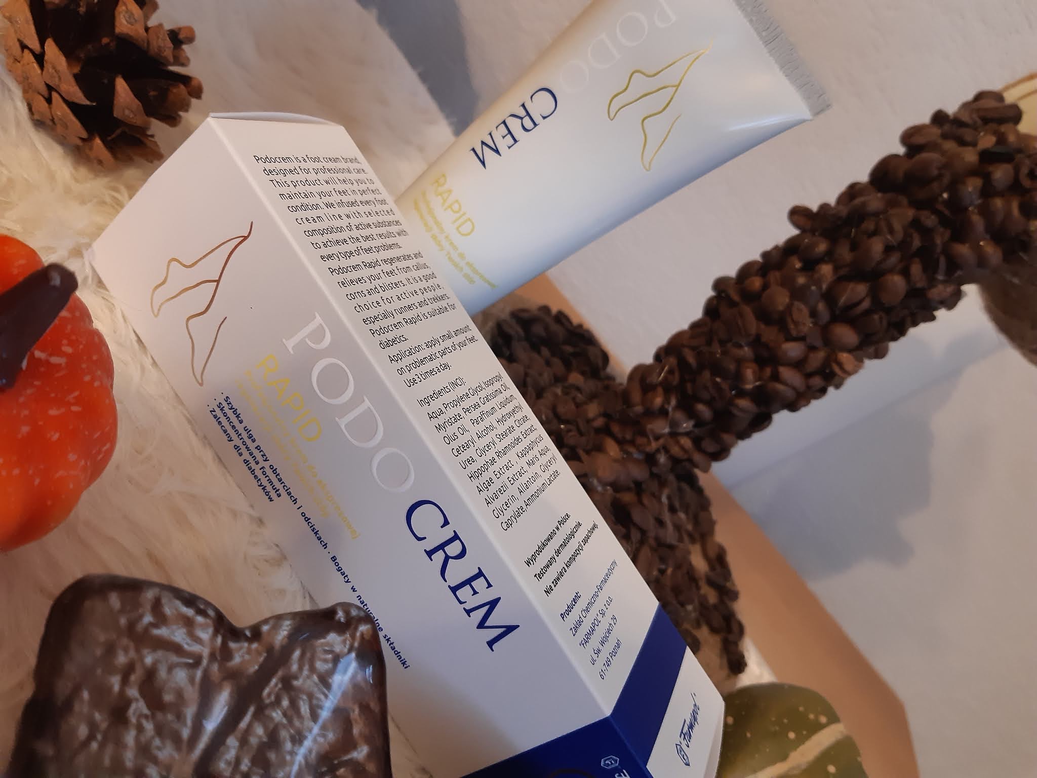 Ciekawska Magdalena : CREMOBAZA PODOCREM RAPID PROFESJONALNY KREM DO STÓP