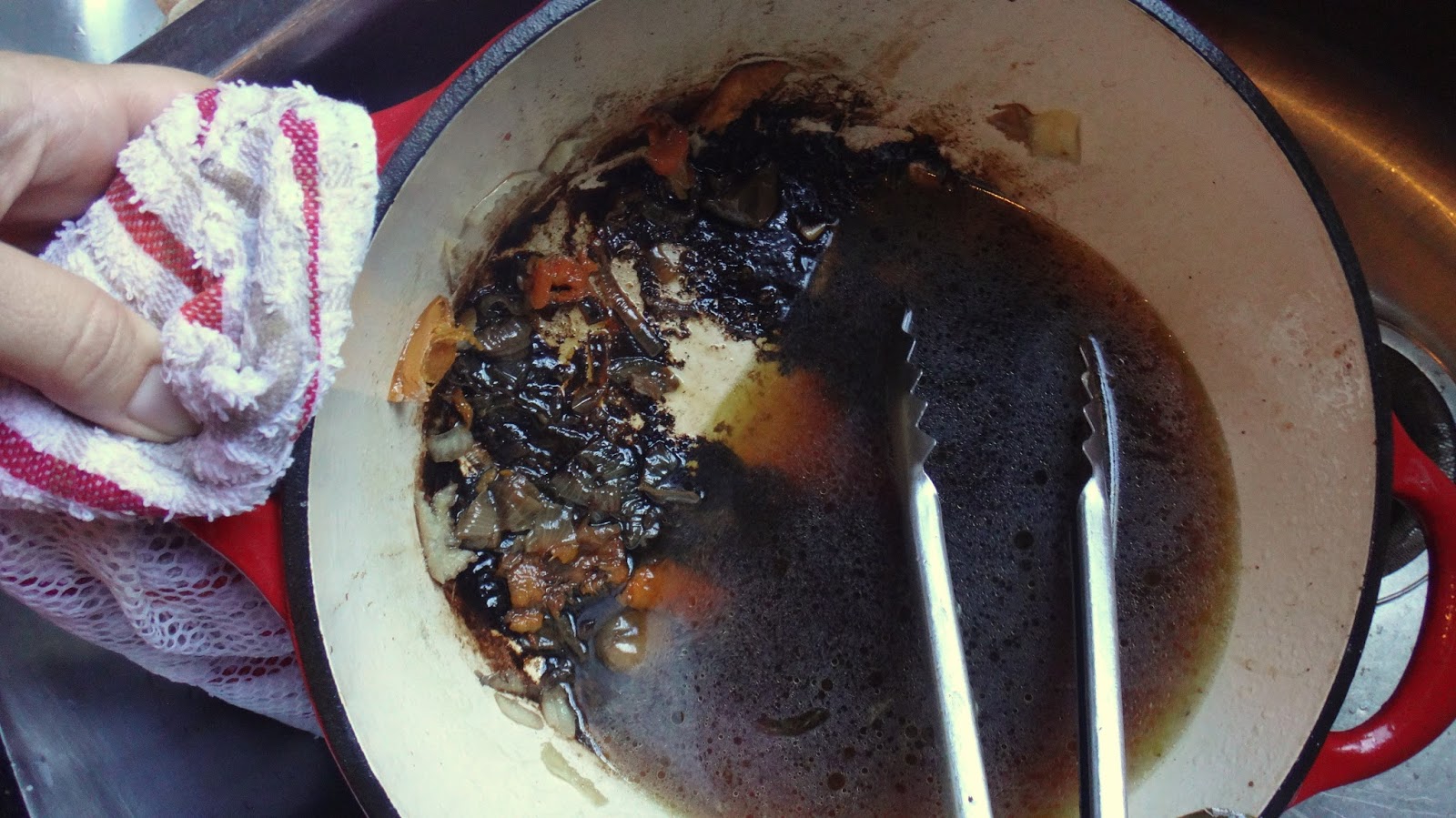 The Family Ware: How to Save a Burned Pot Roast