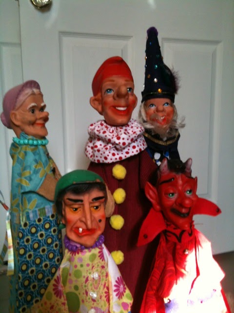 Stalking the Belle Époque: Objects of the Day: Restored Kasperl Puppets