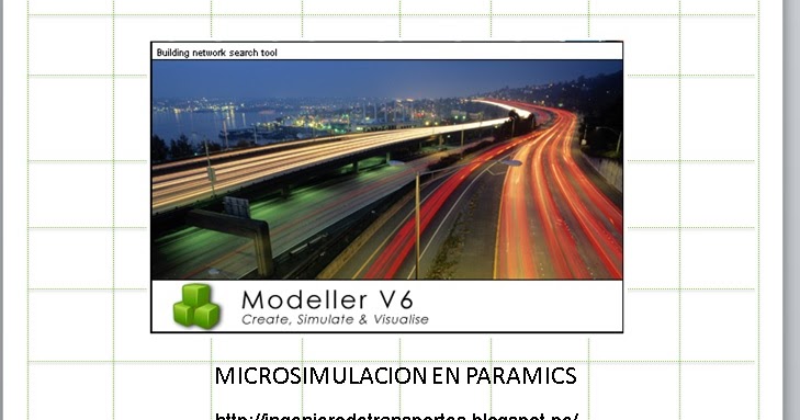 ingenieria de transporte: Que es Paramics Quadstone - Software de ...