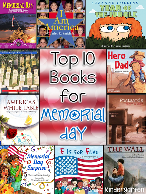 Top 10 Books for Memorial Day - Mrs. Plemons' Kindergarten