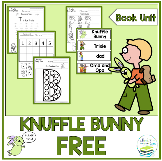 KNUFFLE BUNNY FREE: AN UNEXPECTED DIVERSION BOOK UNIT ~ Book Units by Lynn