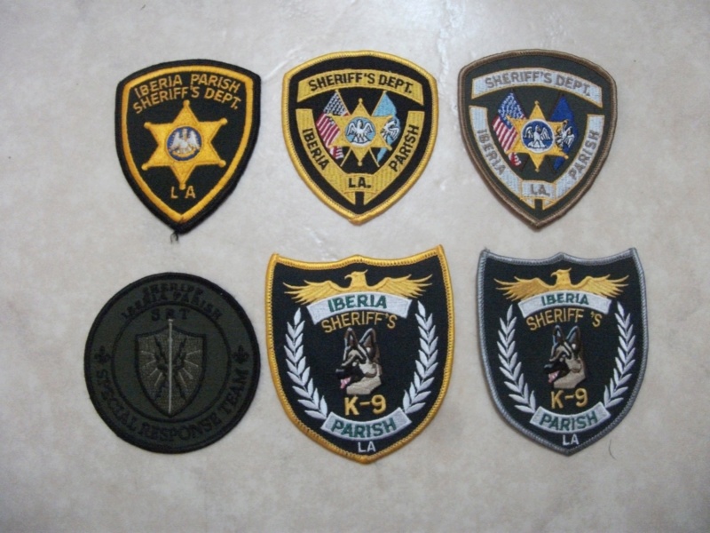 Louisiana Police Patches Collector: Parish patches ****** Updated on ...