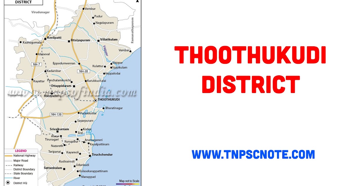 Thoothukudi District Information, Boundaries and History from Shankar ...