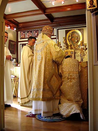 Pope And Bishop Nicholas Samra