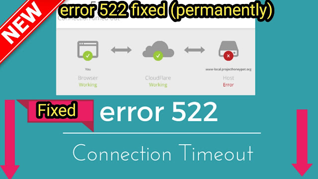[Fixed] error 522 | How to fix Cloudflare error 522 (100% tested ...