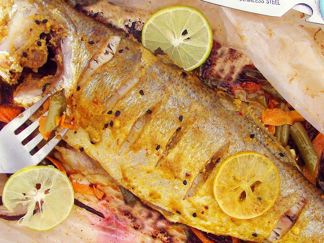 The Tale of a Salted Soul: Gurjali Fish En Papillote