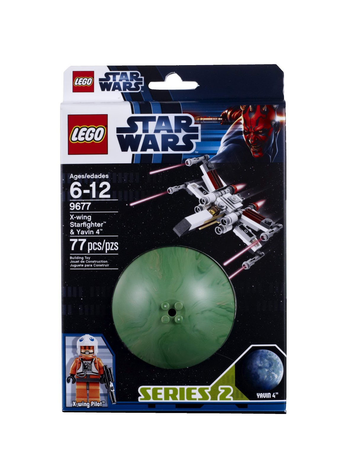 set database: LEGO 9677 X-wing starfighter & yavin 4 | ʞɔıןqqndǝɹ