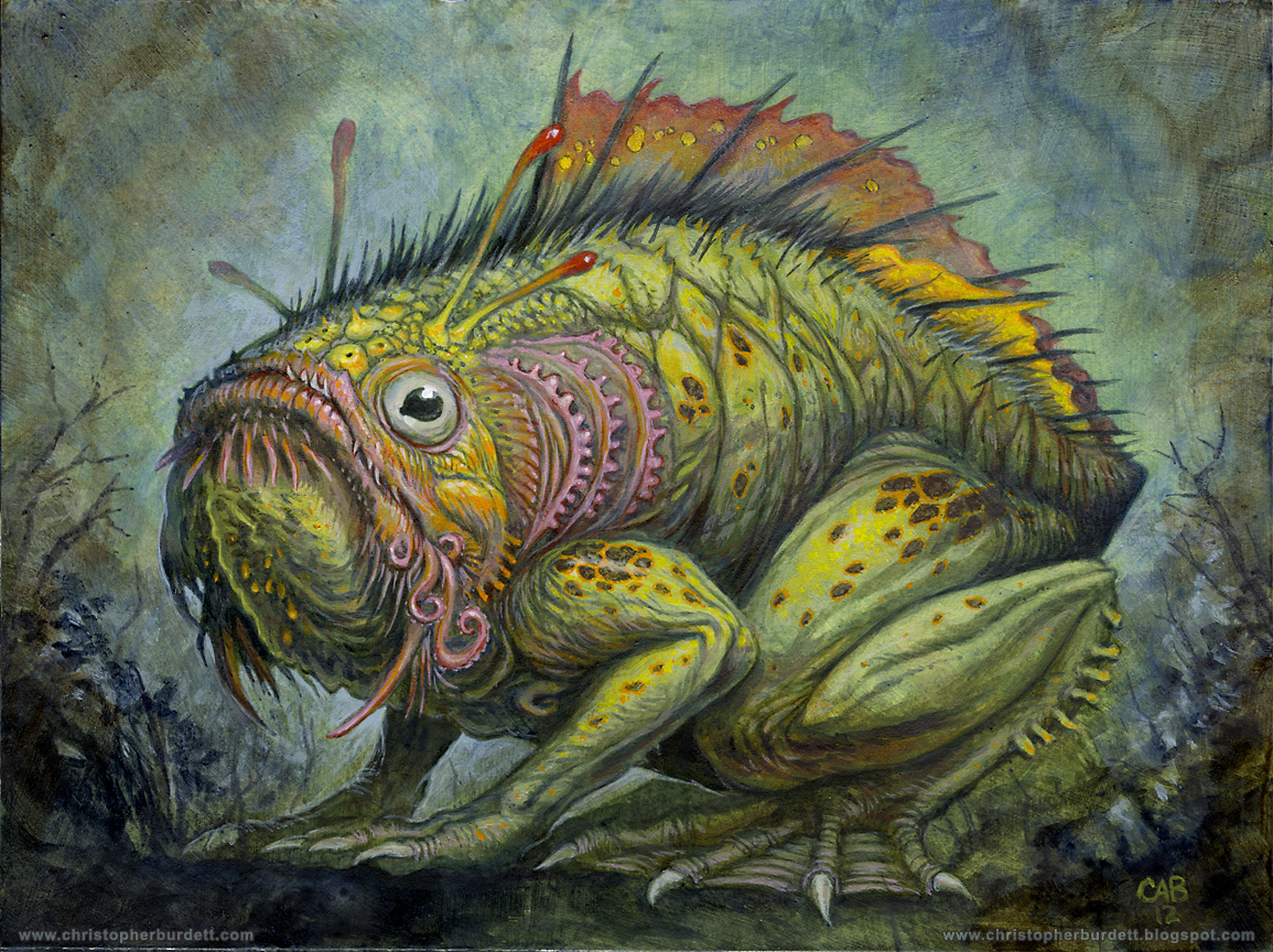 The DOODLES, DESIGNS, and aRT of CHRISTOPHER BURDETT: Deep One