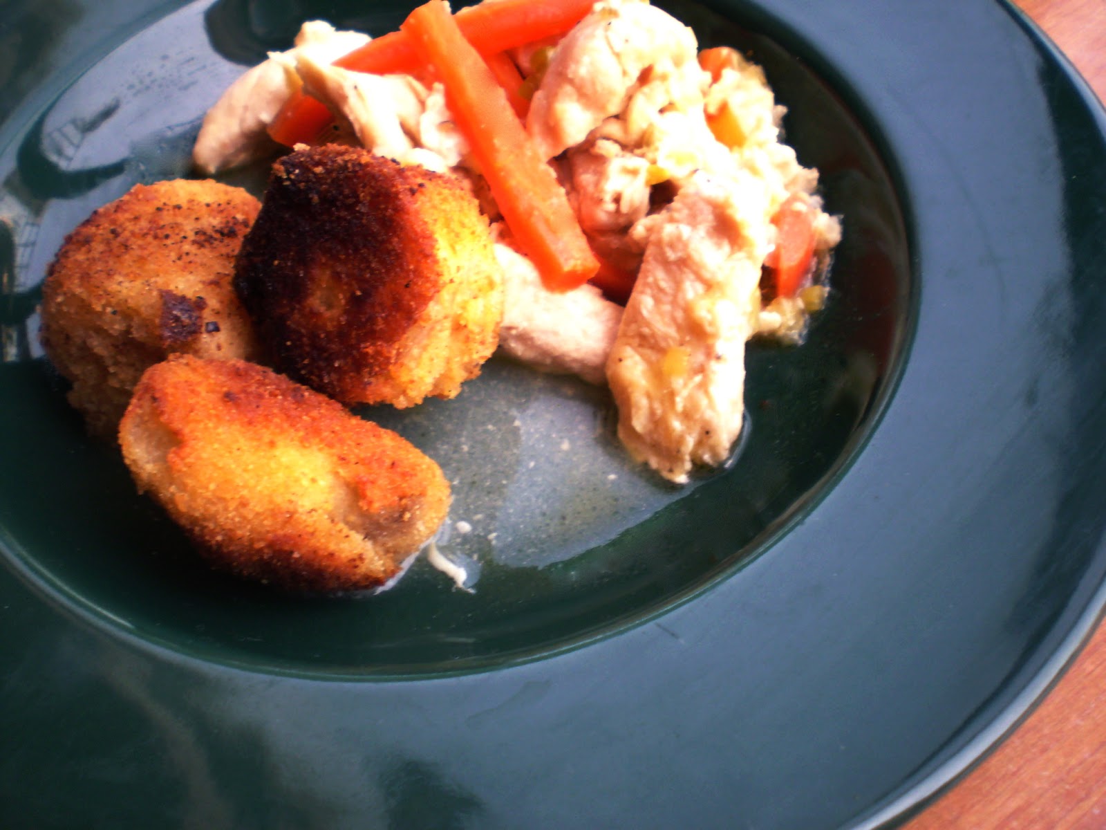 Cocina de Corazón: Pollo Carioca con Plátanos Fritos Apanados