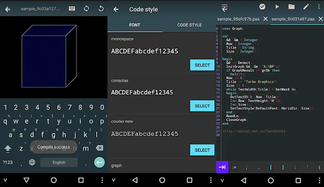 Aplikasi Android Pascal Editor And Compiler Programming Adalah Aplikasi Untuk Belajar