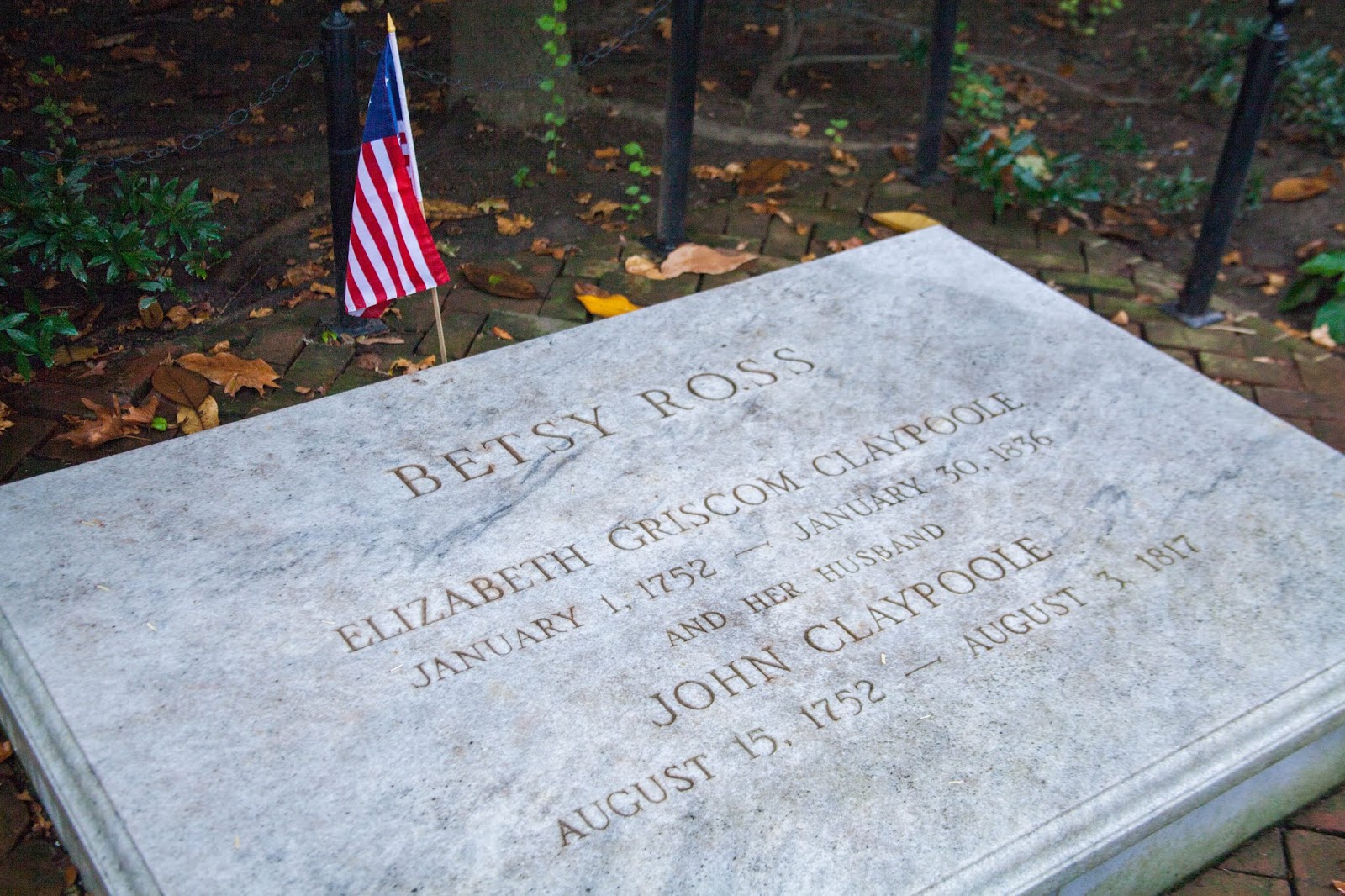 My Musings: Visiting Betsy Ross & Benjamin Franklin