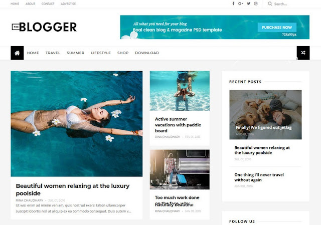 Blogger Website Templates Free Free Simple Website Templates