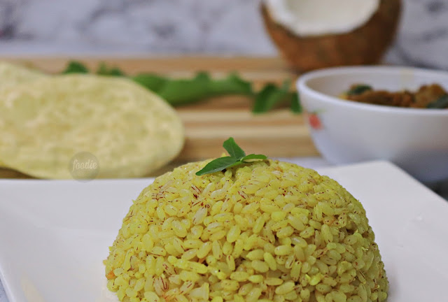 Coconut Rice | Thenga choru Recipe | Kerala style thenga choru Recipe