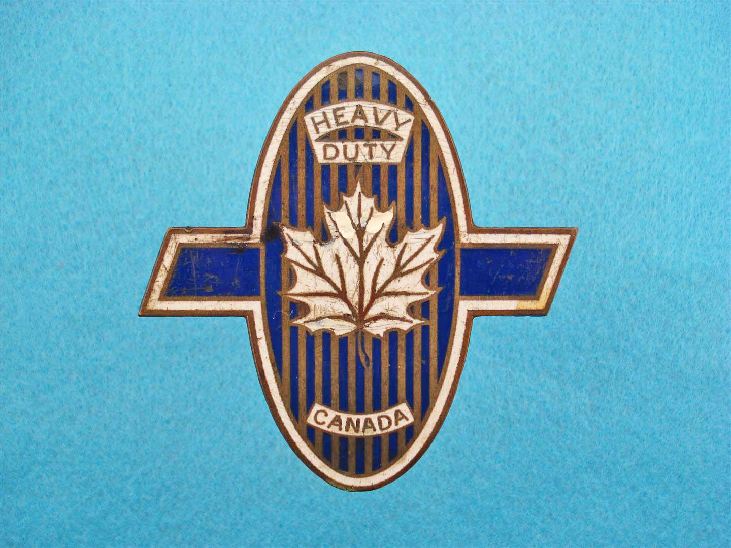 American Auto Emblems: MAPLE LEAF TRUCK