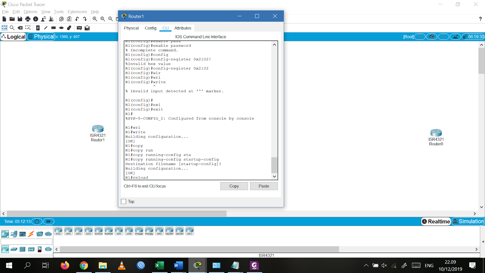 MY JOURNEY: RECOVERY PASSWORD PADA ROUTER CISCO PACKET TRACER