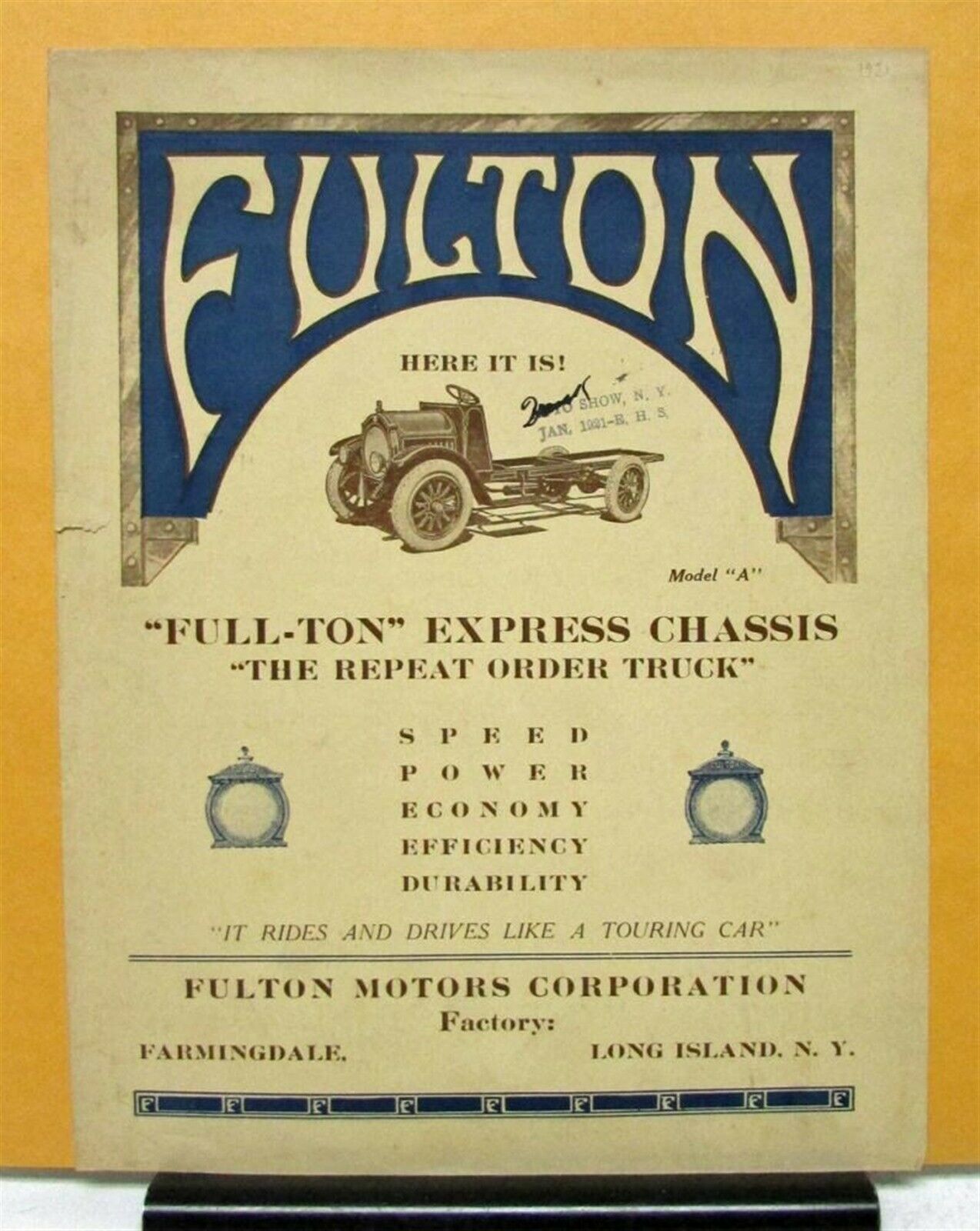 American Auto Emblems: FULTON