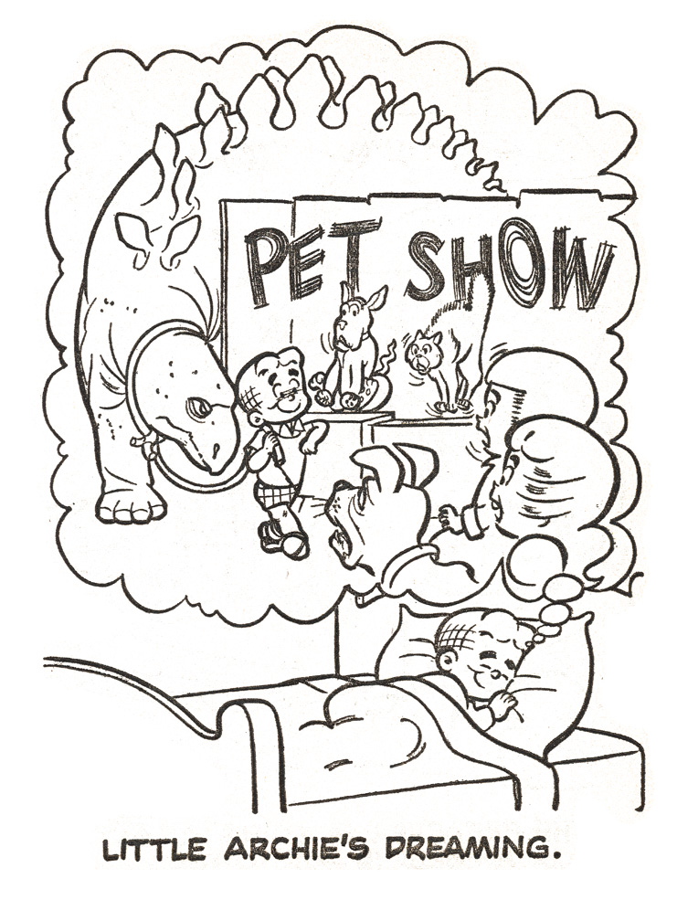 The Greatest Ape: Little Archie Coloring Book by Bob Bolling