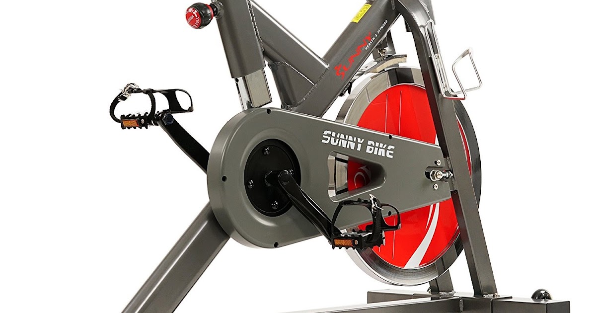 Exercise Bike Zone: Sunny Health & Fitness SF-B1712 Belt Drive Indoor Cycle Spin Bike with 44 lb ...