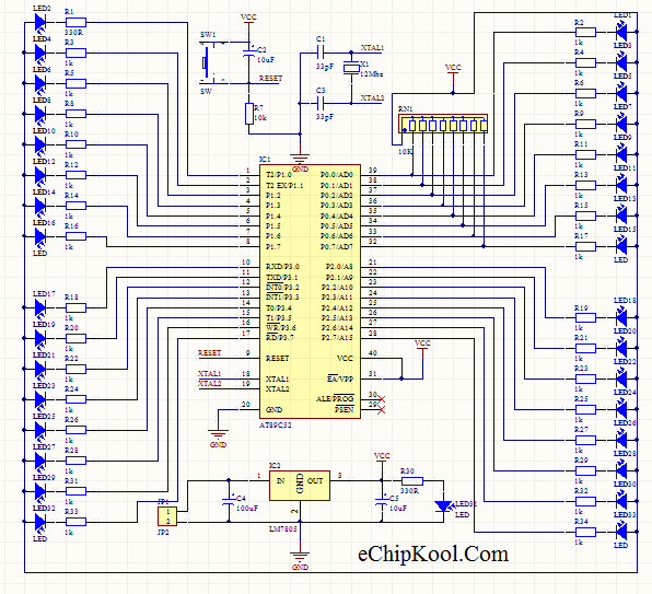 Mạch Led Trái Tim - Board Đồng