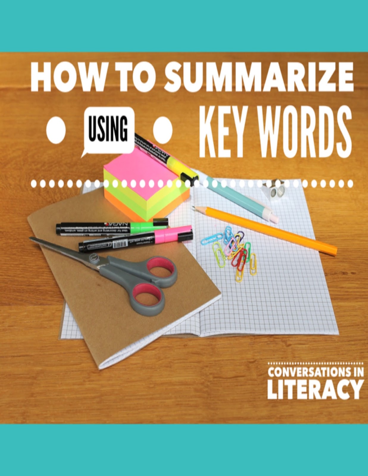 Brain Warm Ups and Key Word Summaries - Conversations in Literacy