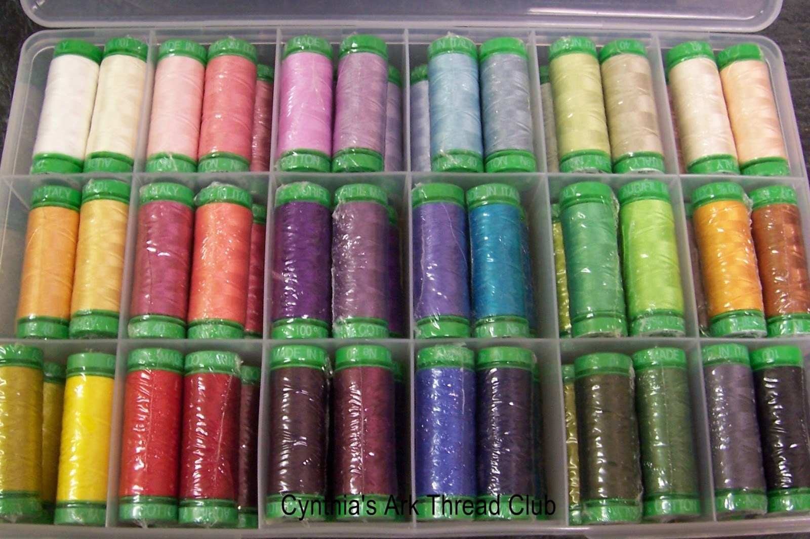 Cynthia's Creating Ark: Blocks of the Month, Fabric and Thread Clubs