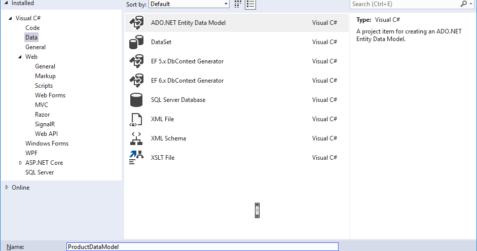 Web Api2 Crud Operations Using Entity Framework And Mvc