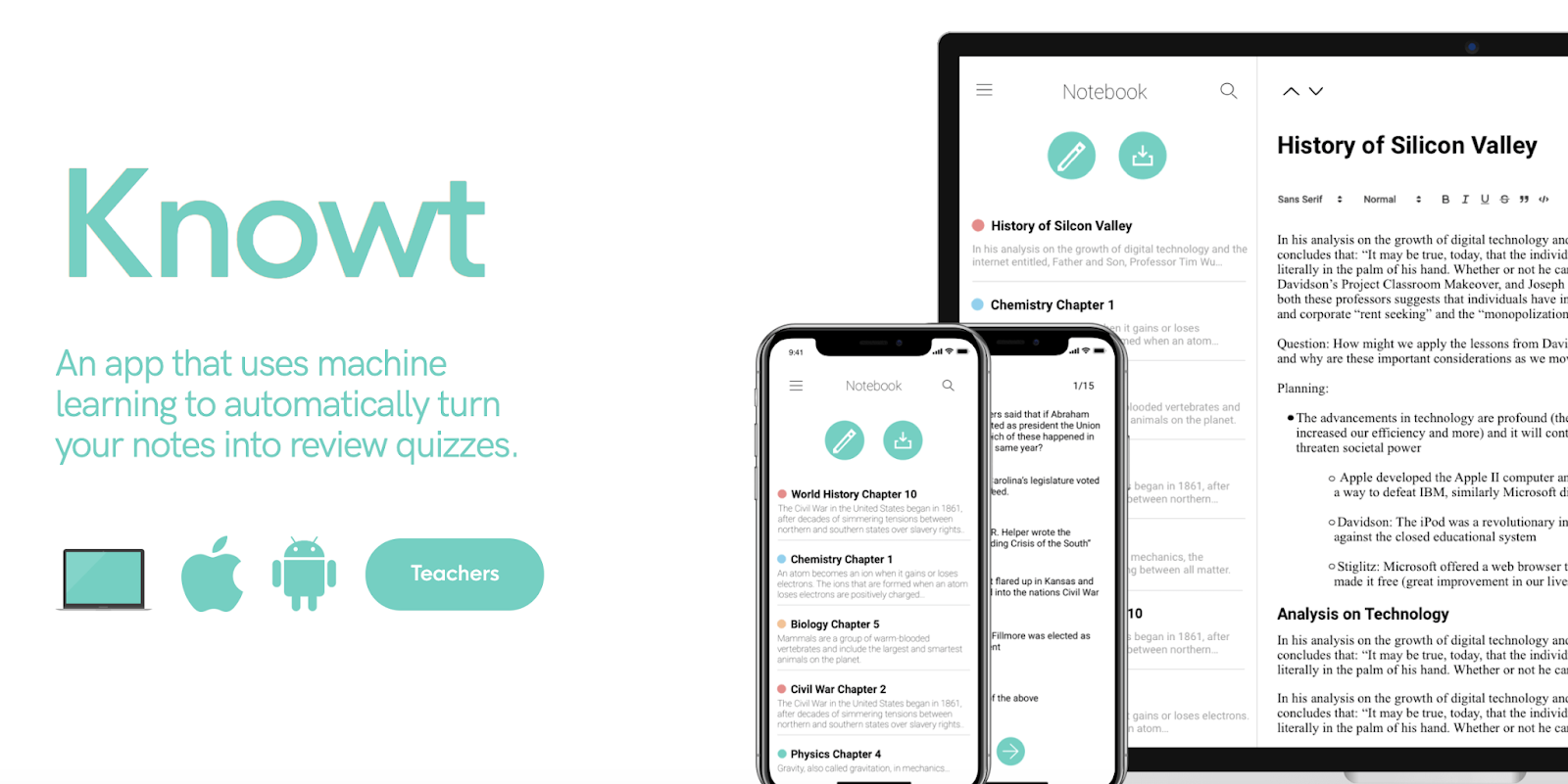 Learn Lead Grow: Knowt - Notes, AI-Generated Quizzes, and Awesome Way ...