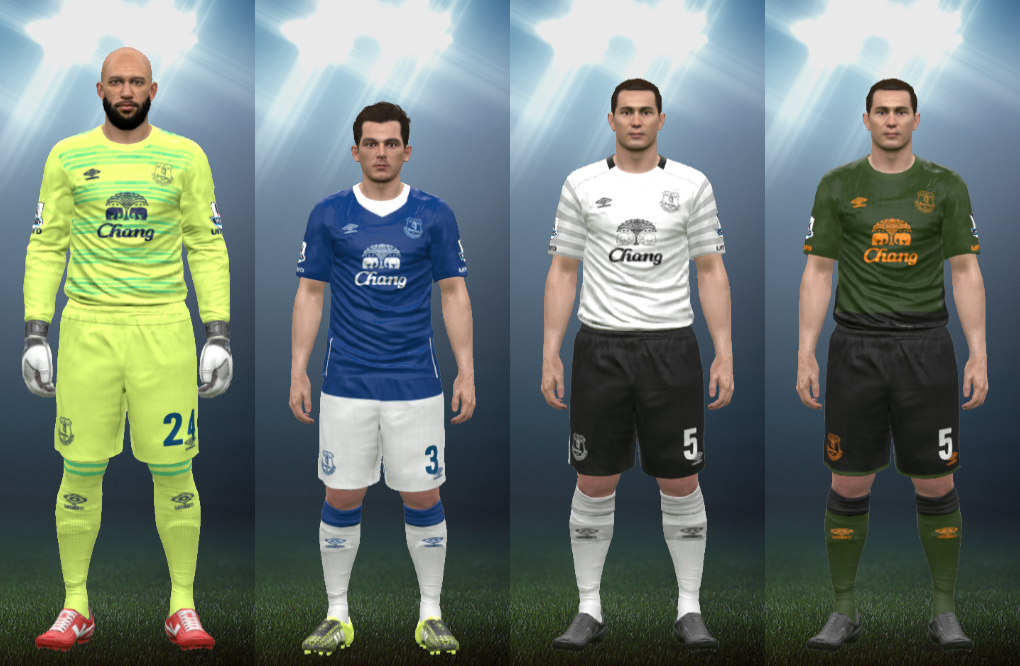 Wepes Sport: [REPOST] Uniforme Everton 2015/16 - Pes 2016 (PC/PS3)